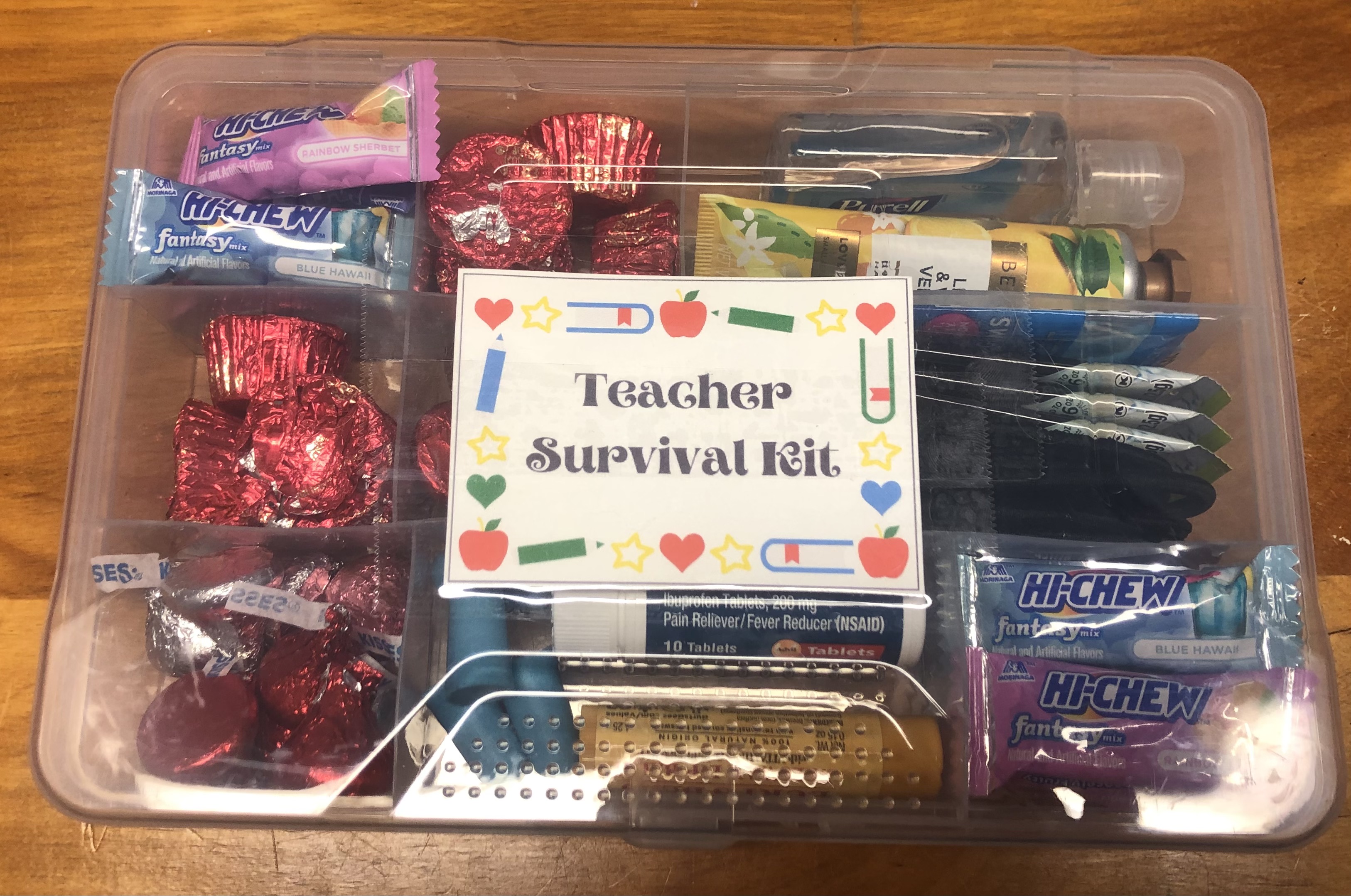 Teacher Survival Kit for Valentine’s Day – Craftypenguinfamily