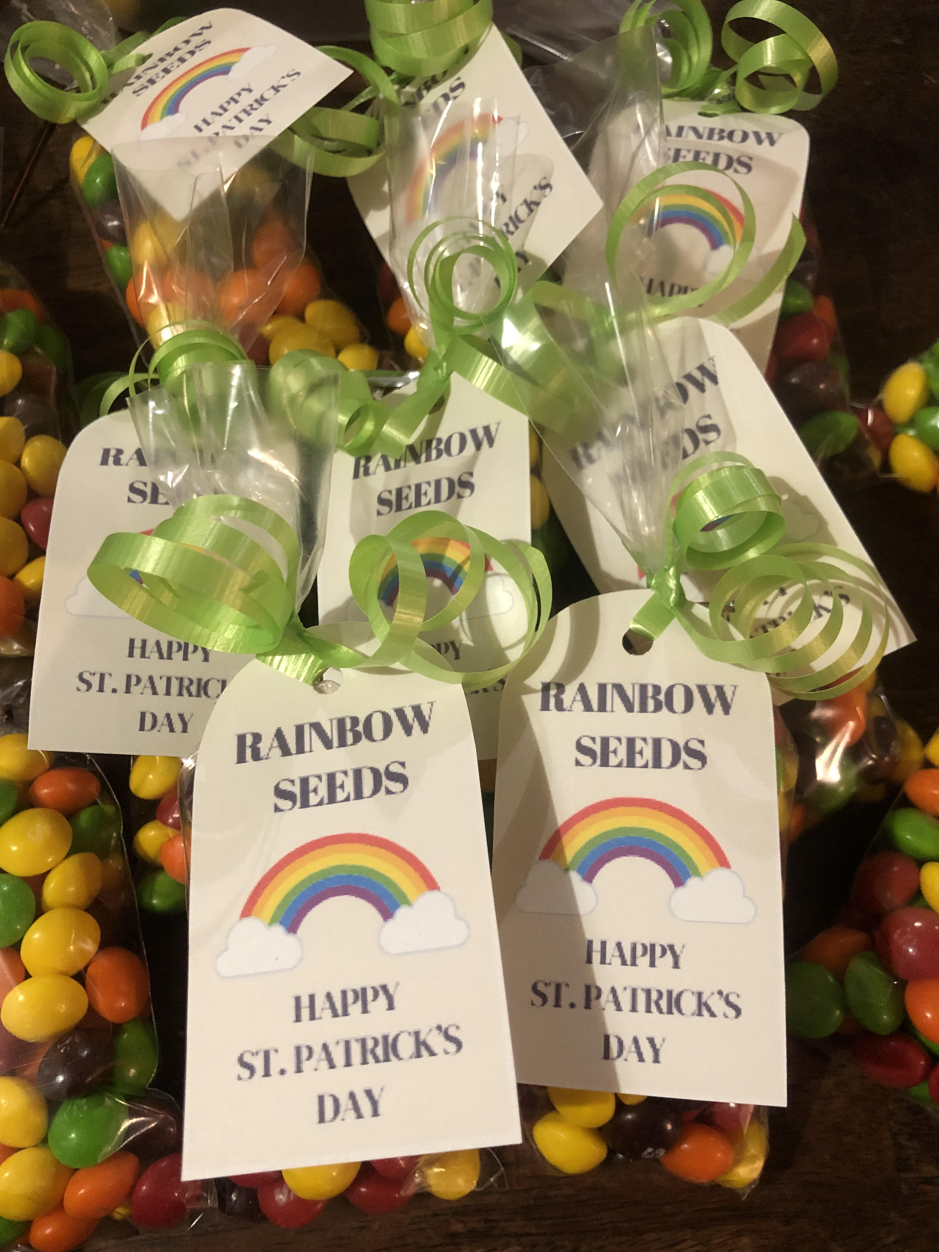 Rainbow Seeds: easy teacher gift – Craftypenguinfamily